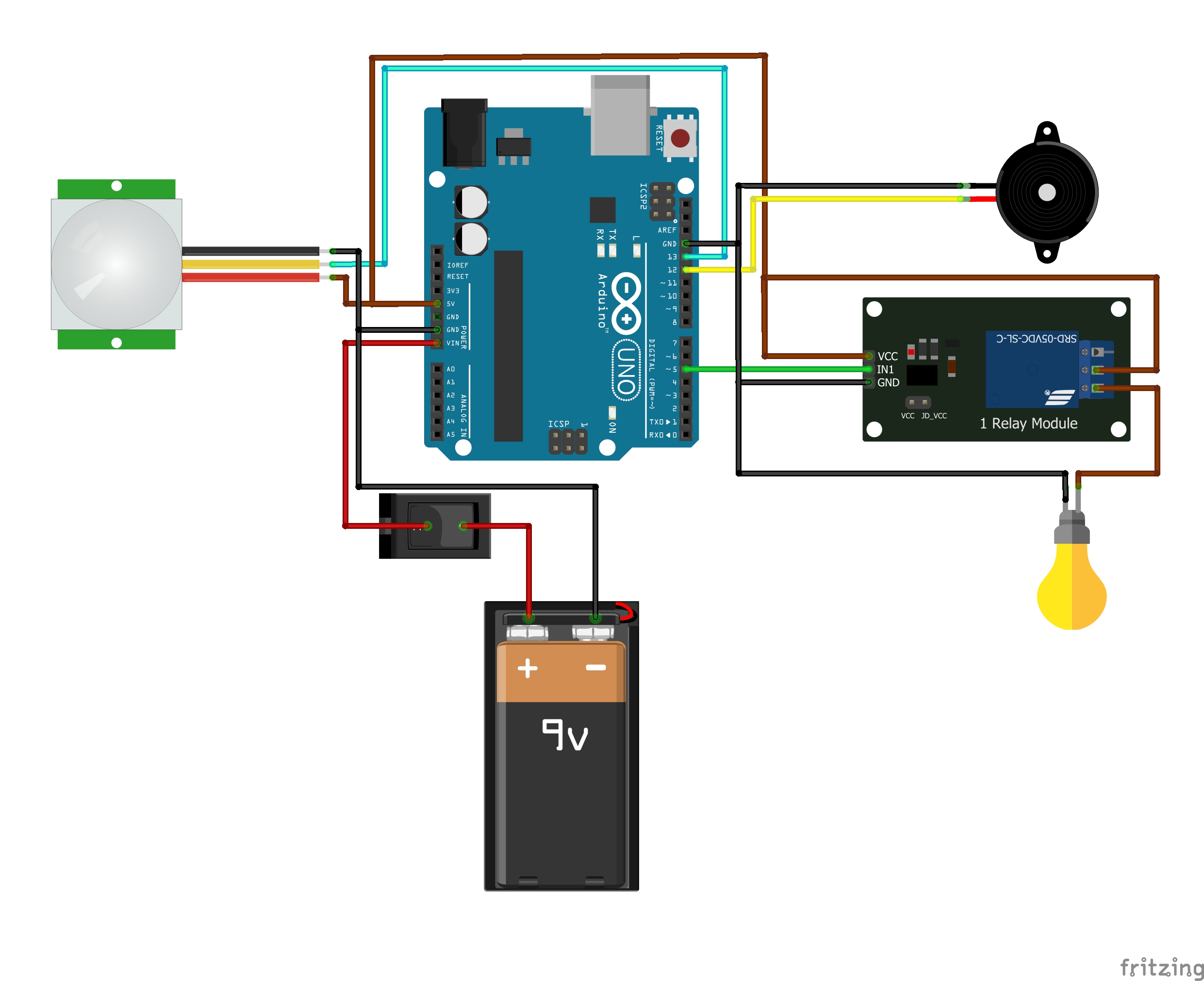 Automatic Theft Detection And Alarm System - HTE Babgladesh
