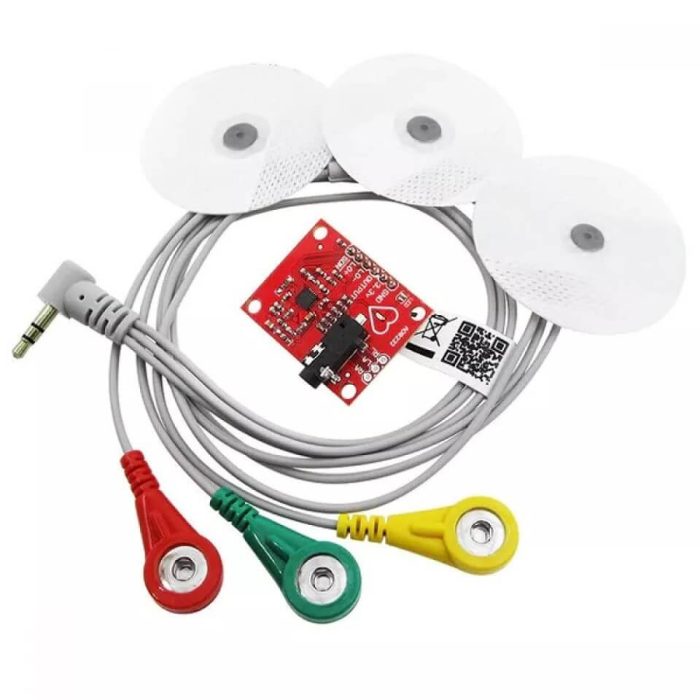 ECG Module AD8232 Heart Monitoring Sensor Kit | HTE Bangladesh